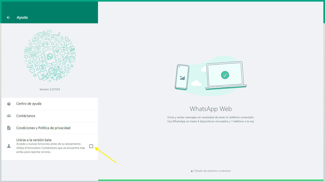WhatsApp Web: así es la nueva versión beta - Noticias | La voz 90.1